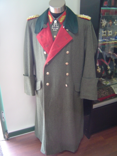 WW2 GERMAN GENERALS GREAT COAT - Quarterdeck Medals & Militaria