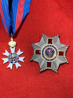 REPLICA KNIGHT COMMANDER OF THE ORDER OF ST MICHAEL & ST GEORGE KCMG ...