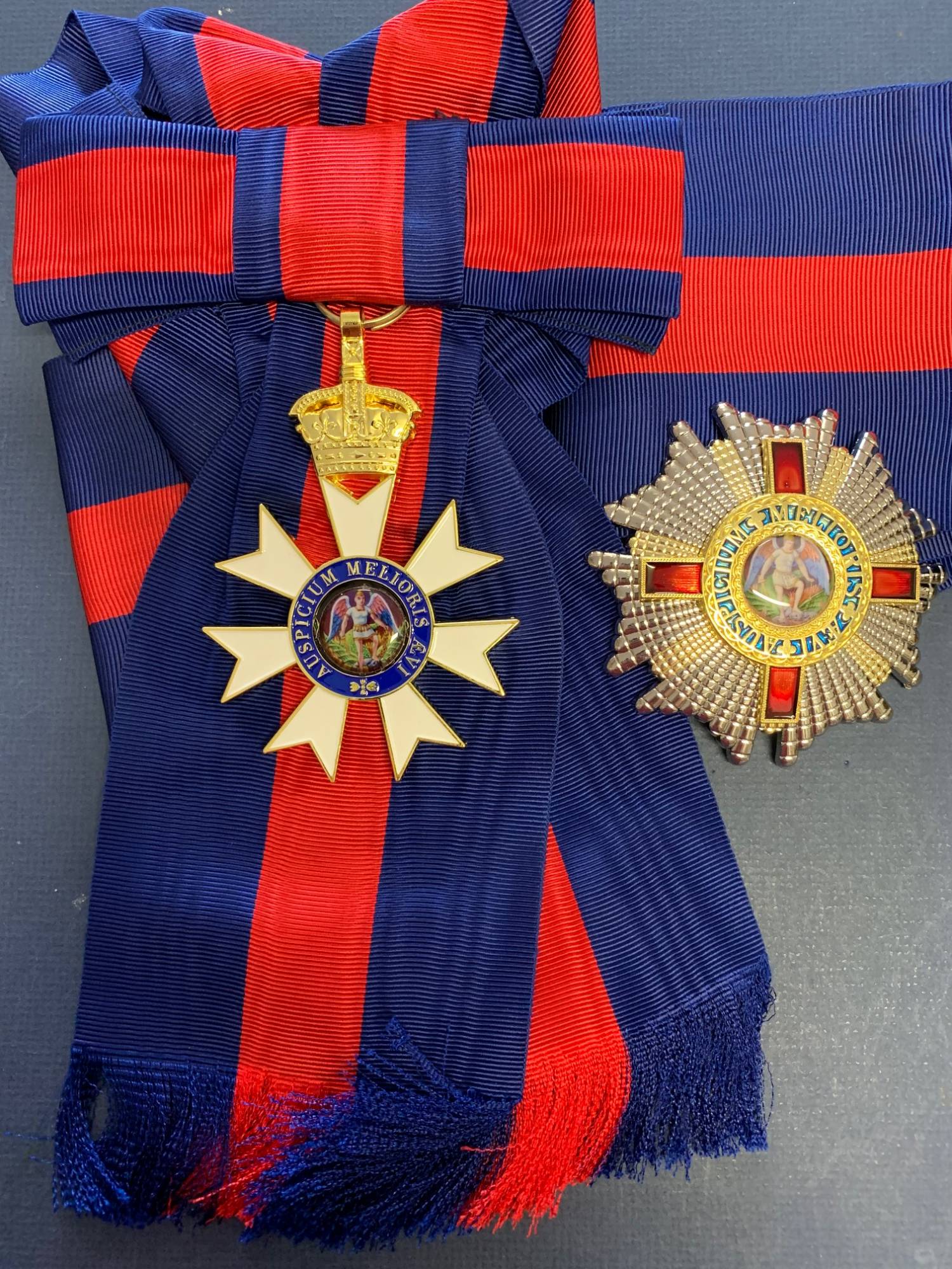 REPLICA GRAND COMMADER OF THE ORDER OF ST MICHAEL/ST GEORGE GCMG ...