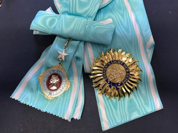 REPLICA KNIGHT GRAND COMMANDER OF THE MOST EXALTED ORDER OF THE STAR OF ...