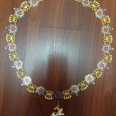 REPLICA ORDER OF THE GARTER COLLAR, COLLAR AND GREATER GEORGE ...